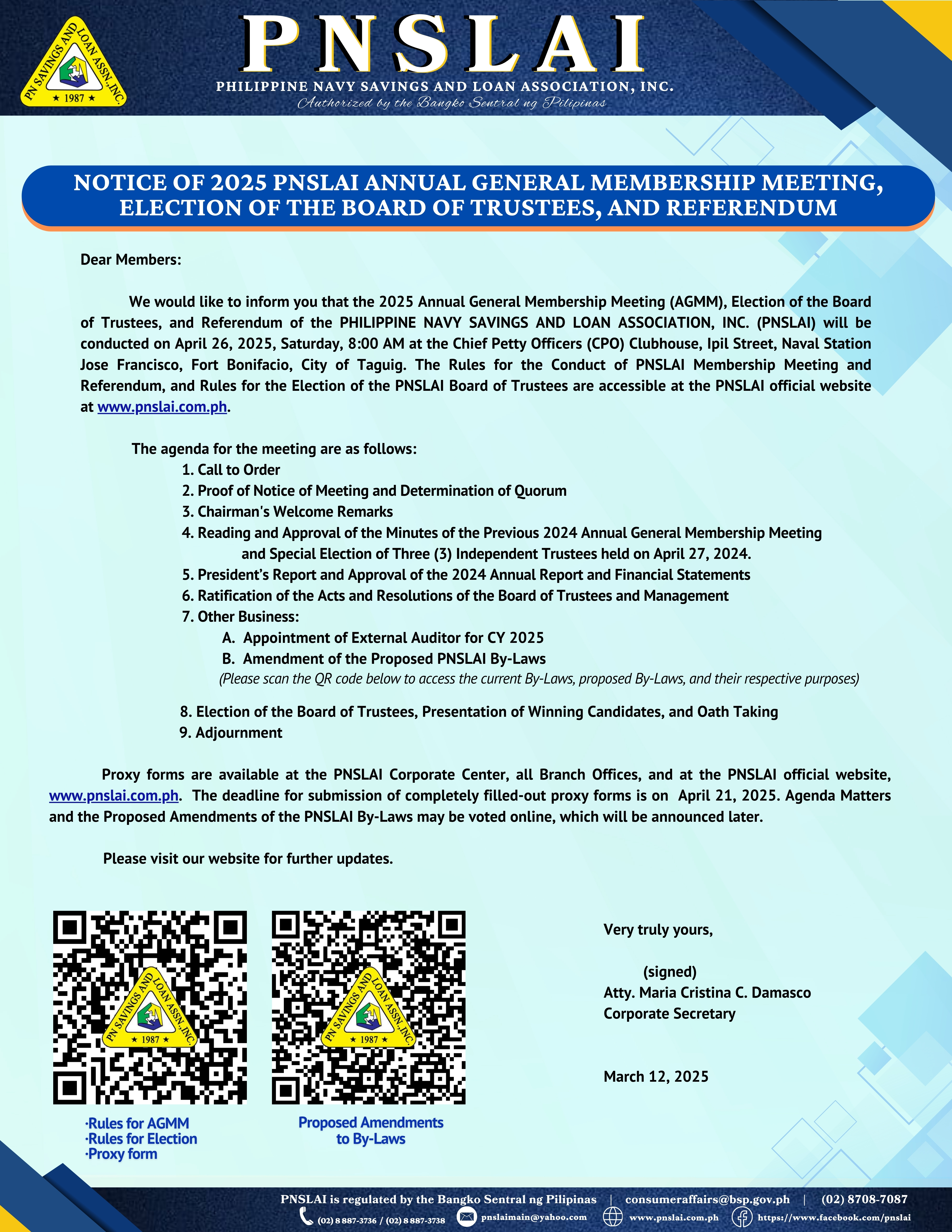PNSLAI Official Webpage